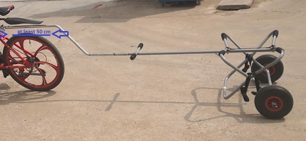 fietskar voor surfplank kano kajak - Koning Carriers